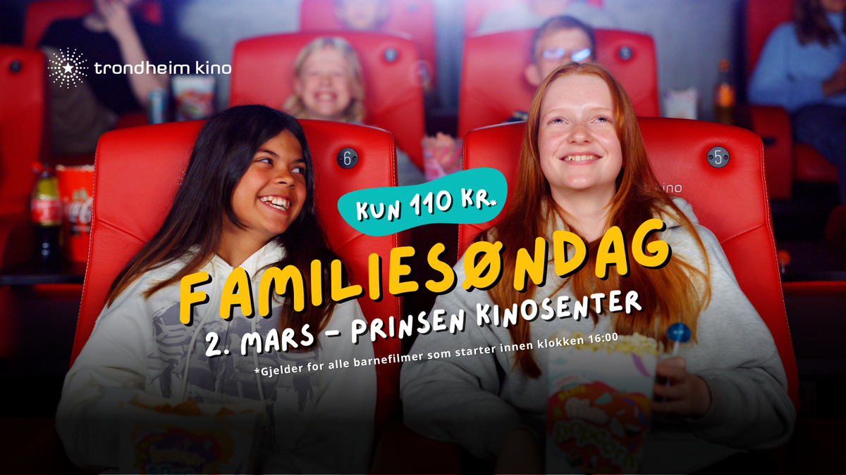 Familiesøndag på Trondheim Kino